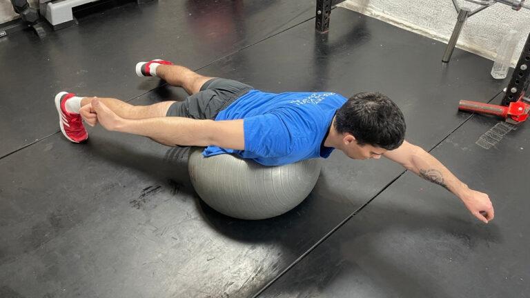 How to Do a Prone Ball Cobra Exercise on a Stability Ball | Functional ...